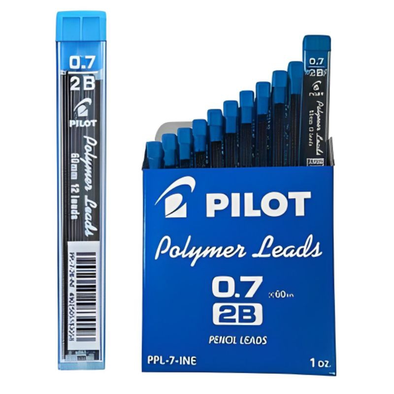 Jual ISI PENSIL MEKANIK PILOT 0.7 2B/HB PER PAK (12TUBE) | Shopee Indonesia