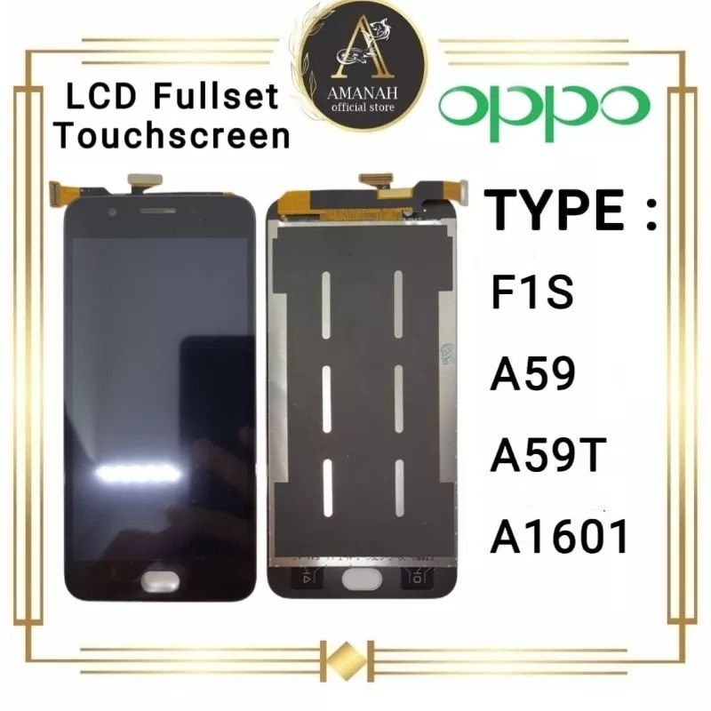 Jual LCD TOUCHSCREEN OPPO F1S / A59 / A59T / A1601 Fullset Original ...