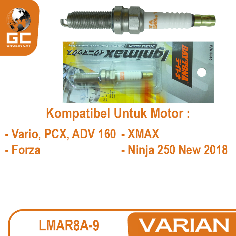 Jual Daytona Busi Racing Double Iridium Honda PCX Vario ADV New 160 ABS CBS Forza Yamaha XMAX ...