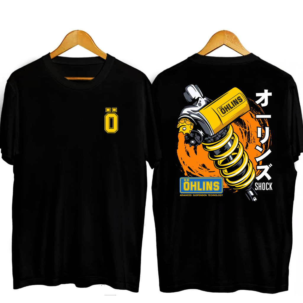 Jual KAOS RACING OHLINS SHOCKBREAKER BIG SIZE JUMBO | Shopee Indonesia