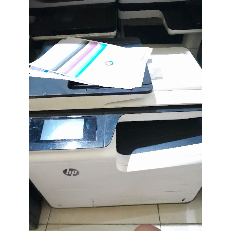 Jual printer hp pagewide pro mfp 577dw+chiples dan infus | Shopee Indonesia