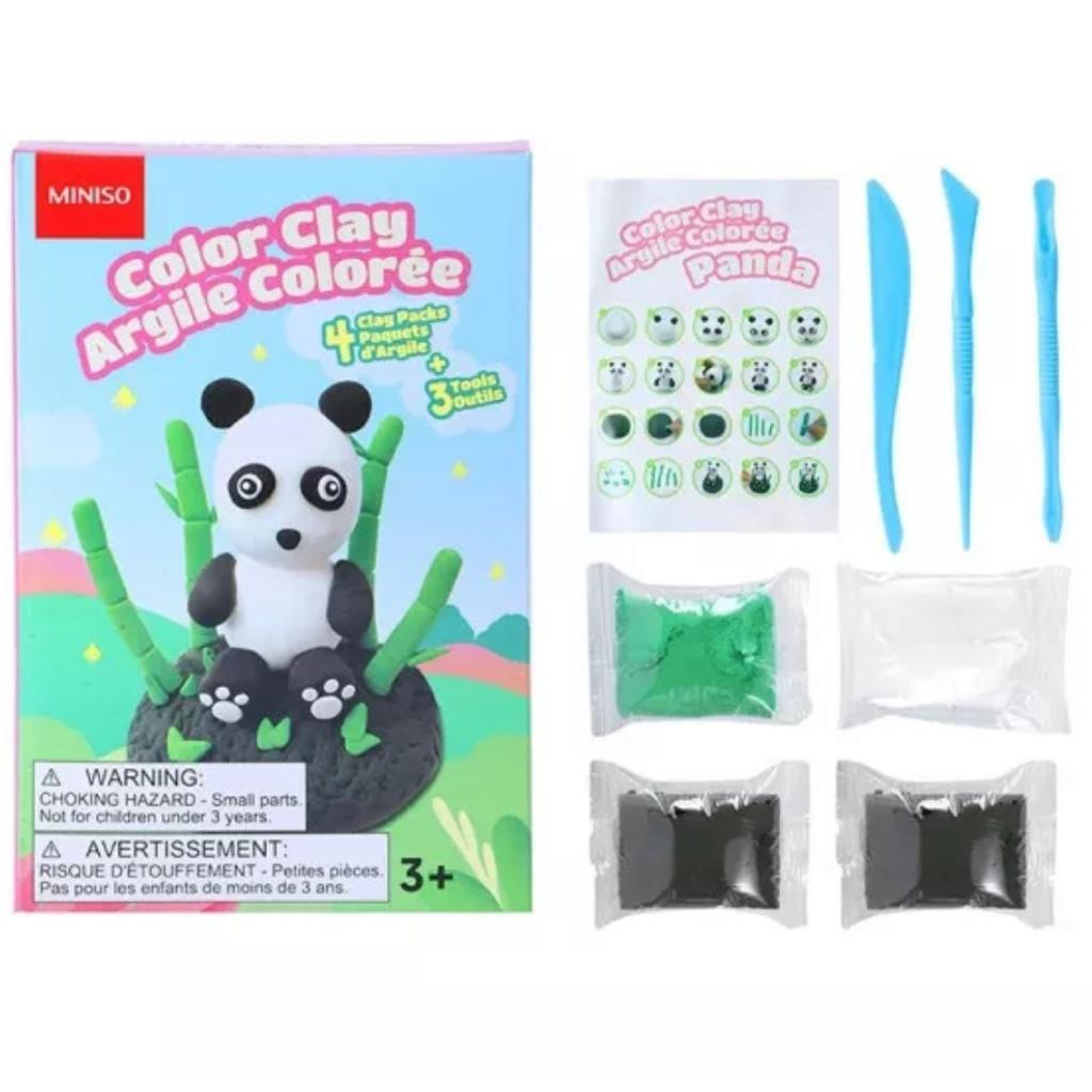 Jual Miniso Mainan Warna Anak DIY Color Mud 3D Bintang | Shopee Indonesia