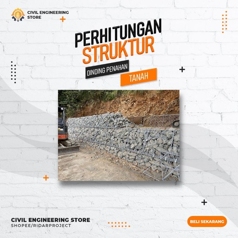 Jual PERHITUNGAN STRUKTUR DINDING PENAHAN TANAH | Shopee Indonesia Jual PERHITUNGAN STRUKTUR DINDING PENAHAN TANAH | Shopee Indonesia