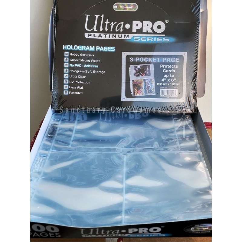 Jual UltraPRO Platinum Hologram Pocket Pages | Shopee Indonesia