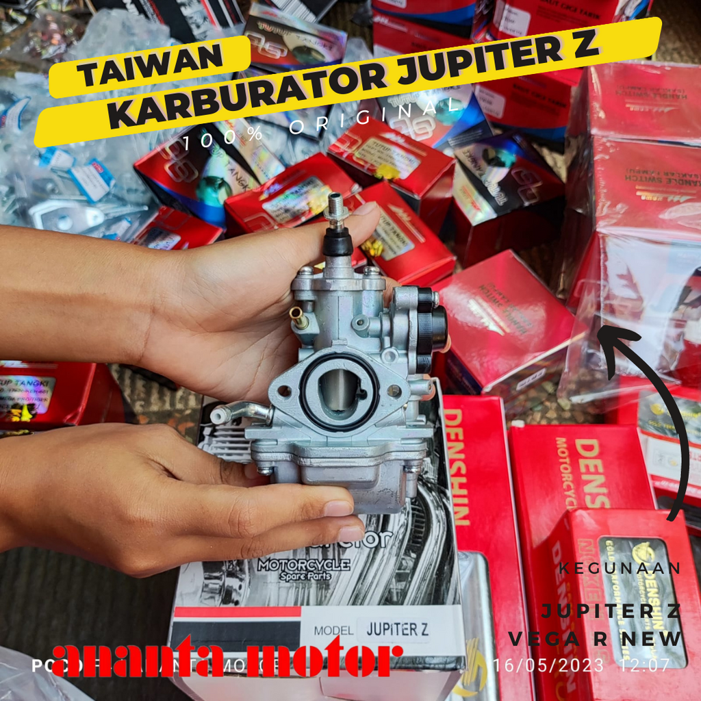 Jual NEW LIVE EXTRA KARBURATOR JUPITER Z VEGA R NEW KIEHAN KARBURATOR STD JUPITER Z KARBU VEGA R ...