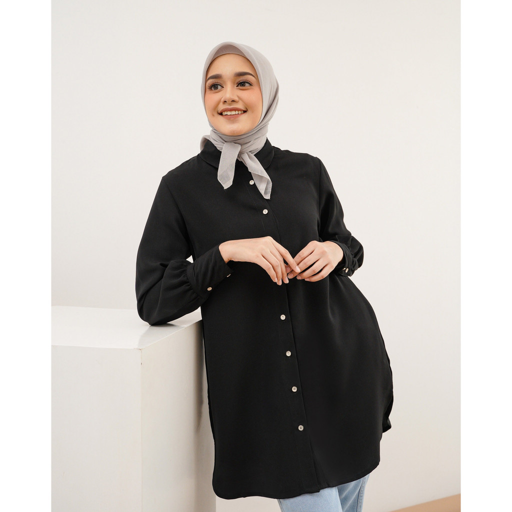 Jual Geulis.id DEWISYA TOP BASIC COLOR / KEMEJA POLOS / KEMEJA KERJA (7 ...