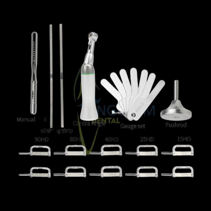 Jual alat slicing interdental / interproximal enamel grinding reduction ...