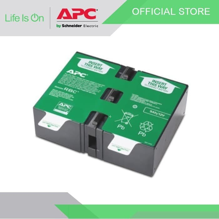 Jual Baterai UPS APC RBC124 / RBC 124 Replacement Battery Cartridge ...