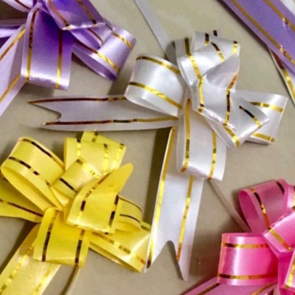 Jual (10pcs) Pita tarik list emas size 3x45cm | Shopee Indonesia