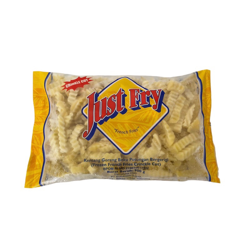 Jual Just Fry Kentang Crinkle 900gr | Shopee Indonesia