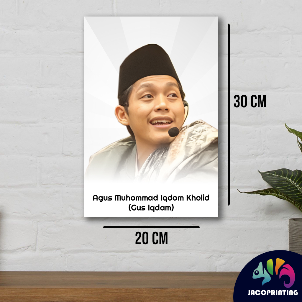 Jual Foto Poster Gus Iqdam Agus Muhammad Iqdam Kholid Ulama Wall Decor ...