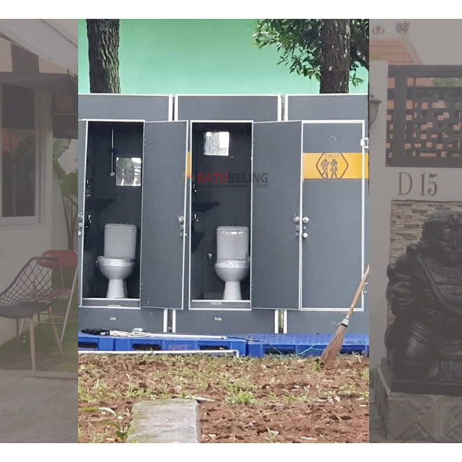 Jual Kamar Mandi Portable Toilet Umum Outdoor Spesialist PVC Premium ...