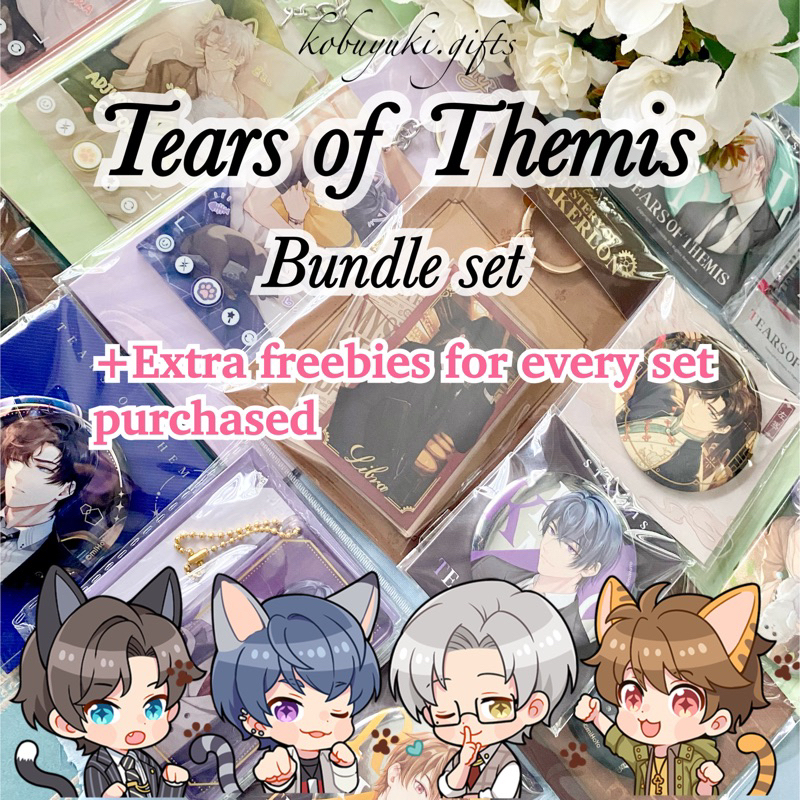 Jual Tears of Themis Bundle set merchandise artem wing luke pearce vyn ...