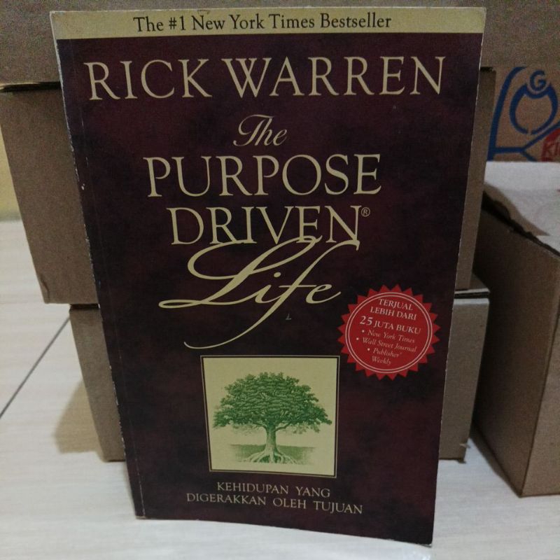 Jual buku motivasi rick warren the purpose driven life original ...