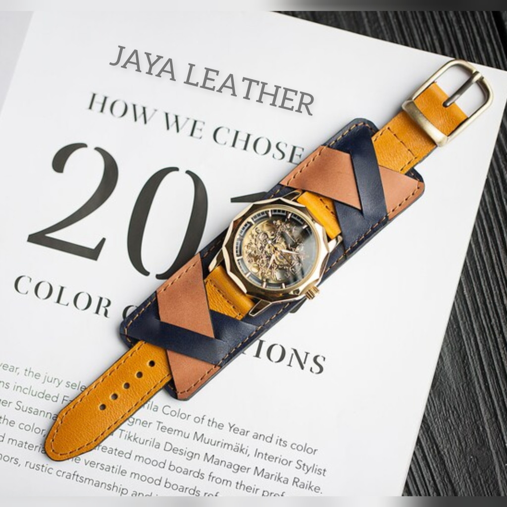 Jual JAYA LEATHER Tali jam kulit asli untuk semua model dan jenis jam ...