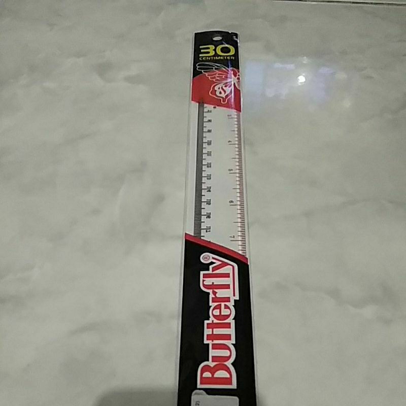 Jual Penggaris Butterfly 30 Cm. | Shopee Indonesia
