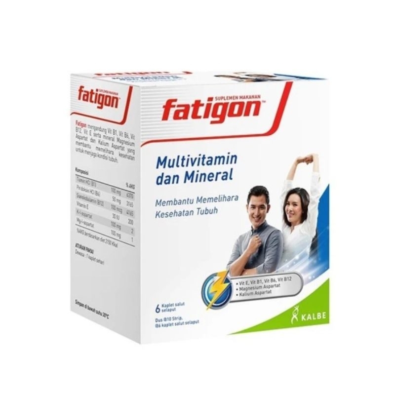 Jual Fatigon Multivitamin Box isi 60 Kapsul | Shopee Indonesia