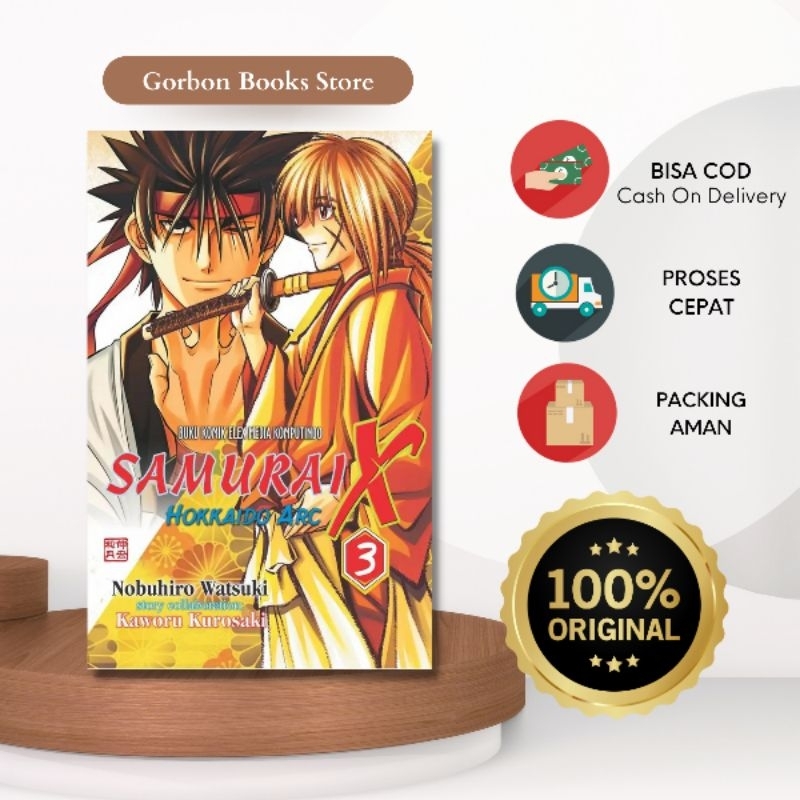 Jual Samurai X Hokkaido Arc vol. 03 (Nobuhiro Watsuki) | Shopee Indonesia