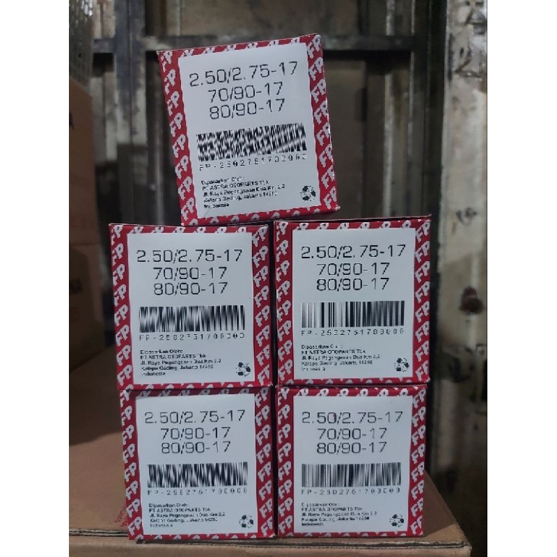 Jual Ban Dalam FEDERAL 250/275-17 (5pcs) | Shopee Indonesia
