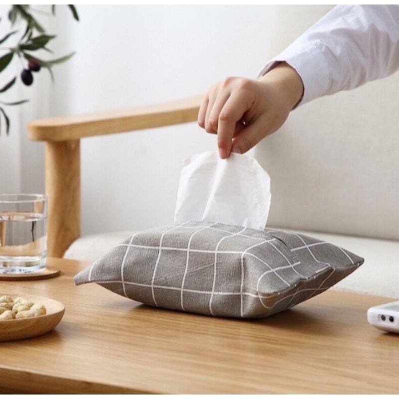 Jual Kotak Tissue / Tempat Tissue Kain / Kotak Tissue Kain Murah ...