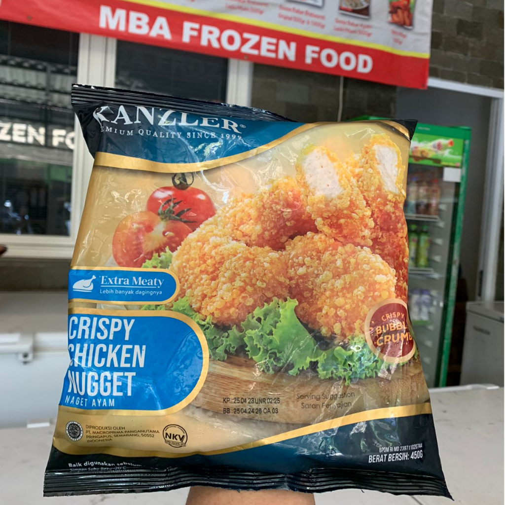 Jual KANZLER Crispy Chicken Nugget 450 Gram /Nugget /AyamTepung ...
