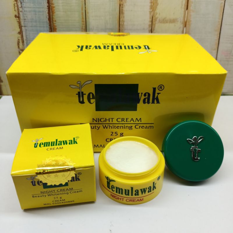 Jual TEMULAWAK // Cream Temulawak Malam Original Whitening Cream ...