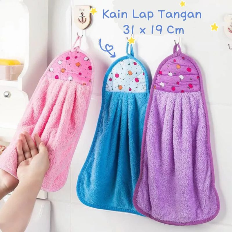 Jual KAIN LAP TANGAN MOTIF | HANDUK LAP TANGAN GANTUNG | Shopee Indonesia