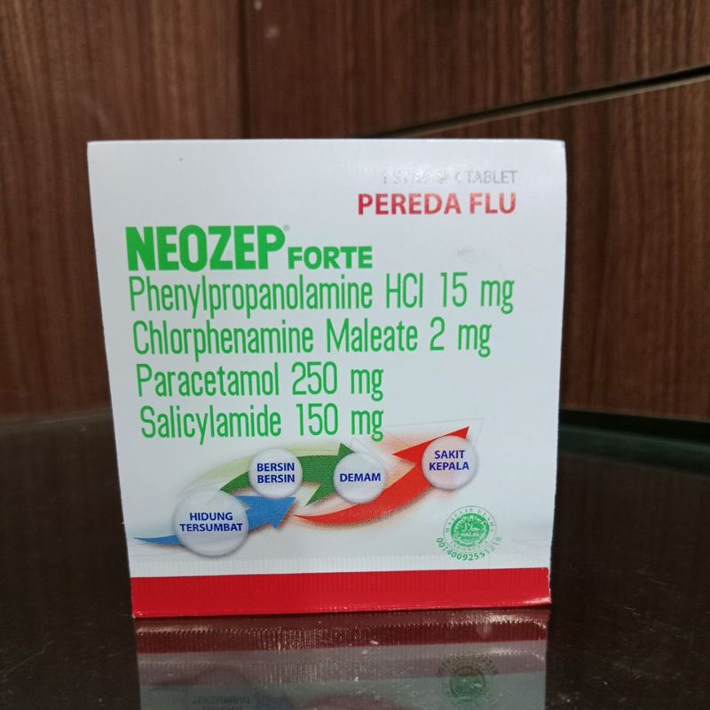 Jual Neozep Forte (1strip@4tablet) | Shopee Indonesia