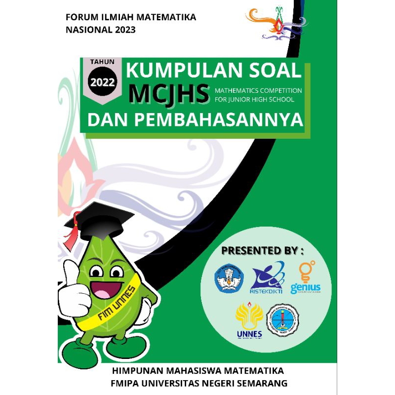 Jual BUKU MCJHS FIMUNNES (SOAL DAN PEMBAHASAN OLIMPIADE MATEMATIKA ...
