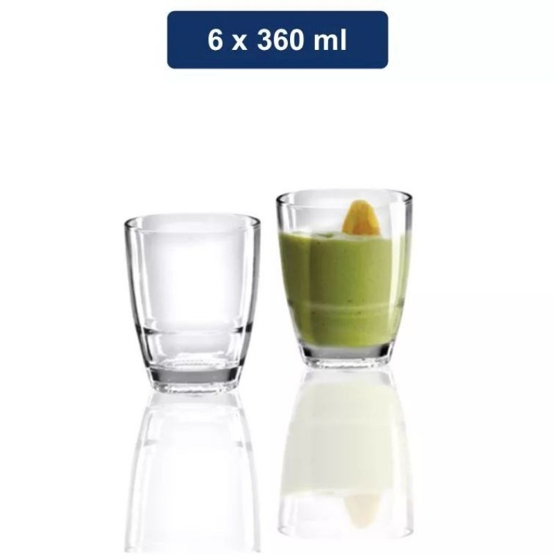 Jual Citinova Birmingham / Citinova Gelas Kaca 360 ml 6 pcs | Shopee Indonesia