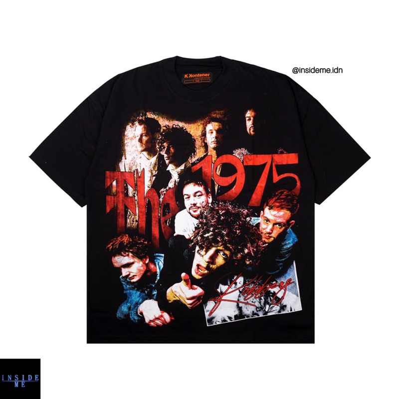 Jual KAOS BAJU VINTAGE OVERSIZE THE 1975 FULLPRINT LIMITED STOCK ...