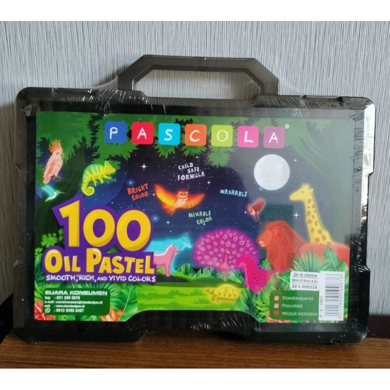 Jual Crayon Standard Pascola 100 Warna | Shopee Indonesia