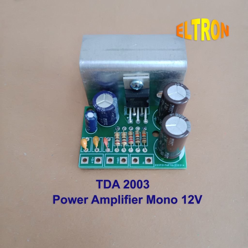 Jual Kit Power Amplifier Mini 100W Mono DC 12V | Shopee Indonesia