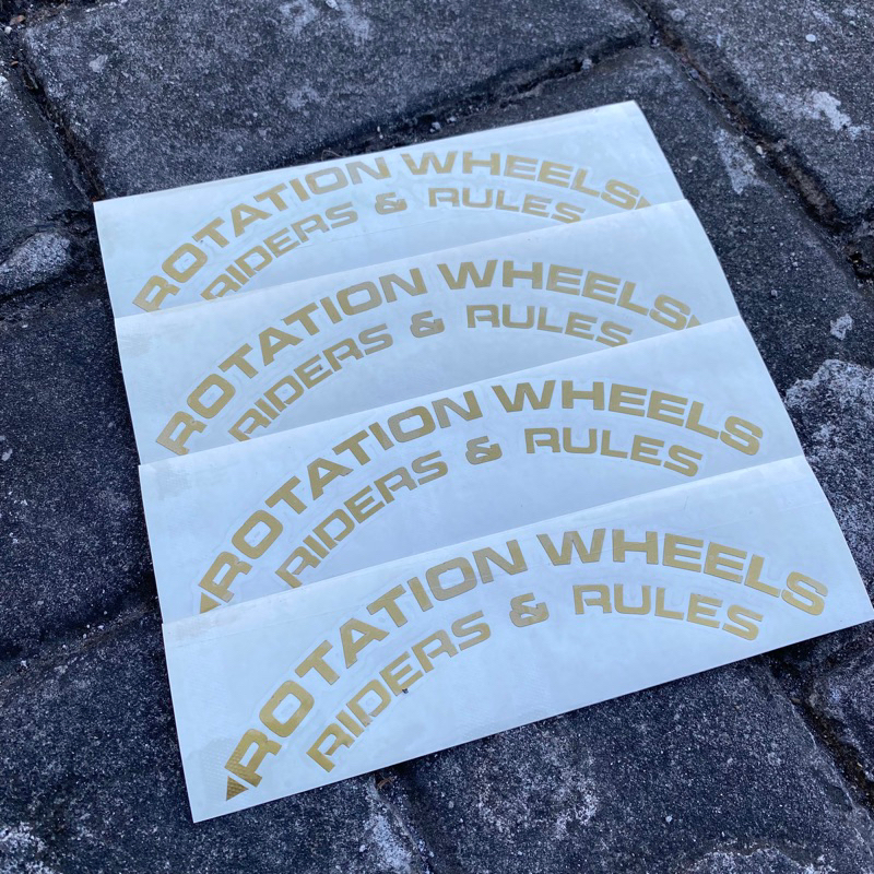 Jual Stiker Cutting Wheeldop Bisa Custom Rotation Wheels Yamaha Fazzio ...