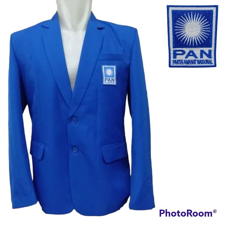 Jual Jas Seragam Partai PAN / Blazer Partai Amanat Nasional Pria Wanita ...