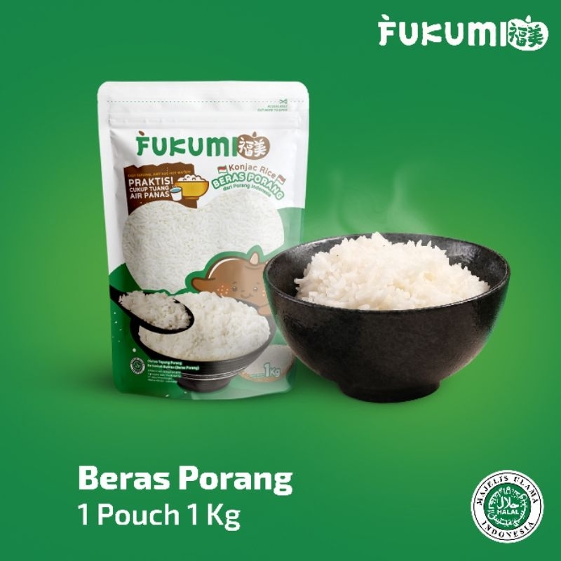 Jual PAKET HEMAT Beras Porang FUKUMI 1kg | Shopee Indonesia