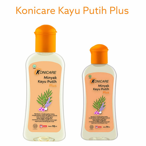 Jual KONCARE KAYU PUTIH PLUS 30, 60 & 125 ML (ORANGE) | Shopee Indonesia