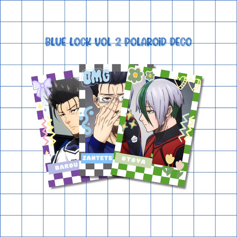Jual Polaroid Deco Anime Blue Lock Vol.2 | Shopee Indonesia