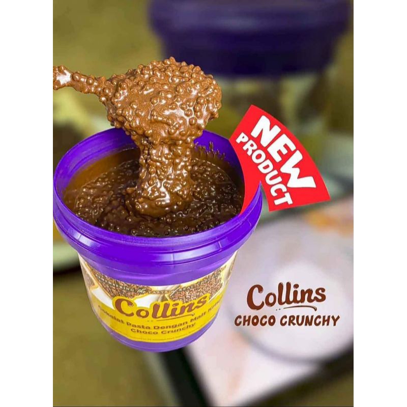 Jual COLLINS GLAZE CHOCO CRUNCHY 1KG | Shopee Indonesia