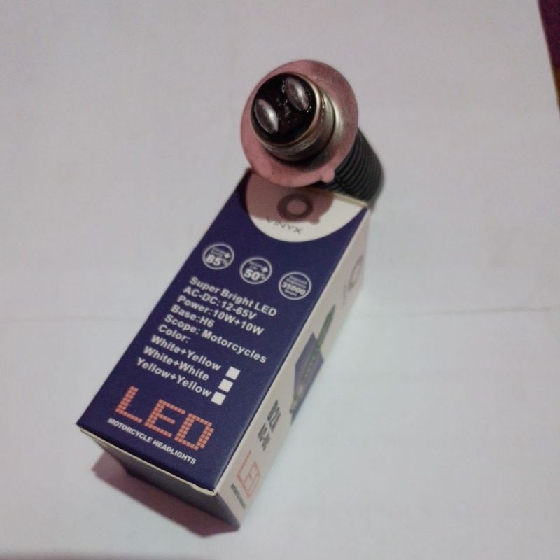 Jual bohlam lampu LED laser bohlam depan laser kaki 1 sorot putih ...