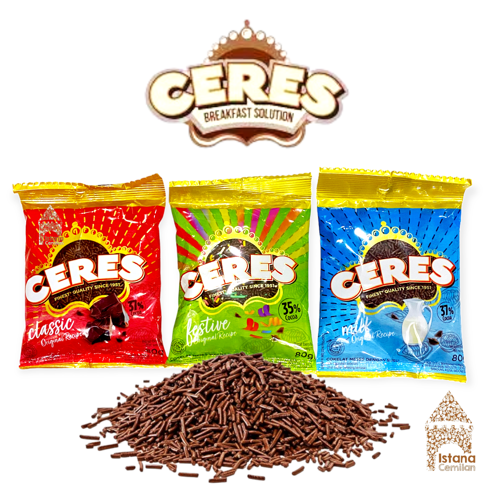 Jual Ceres Meises Classic / Milk / Festive Coklat 80 Gram | Shopee ...
