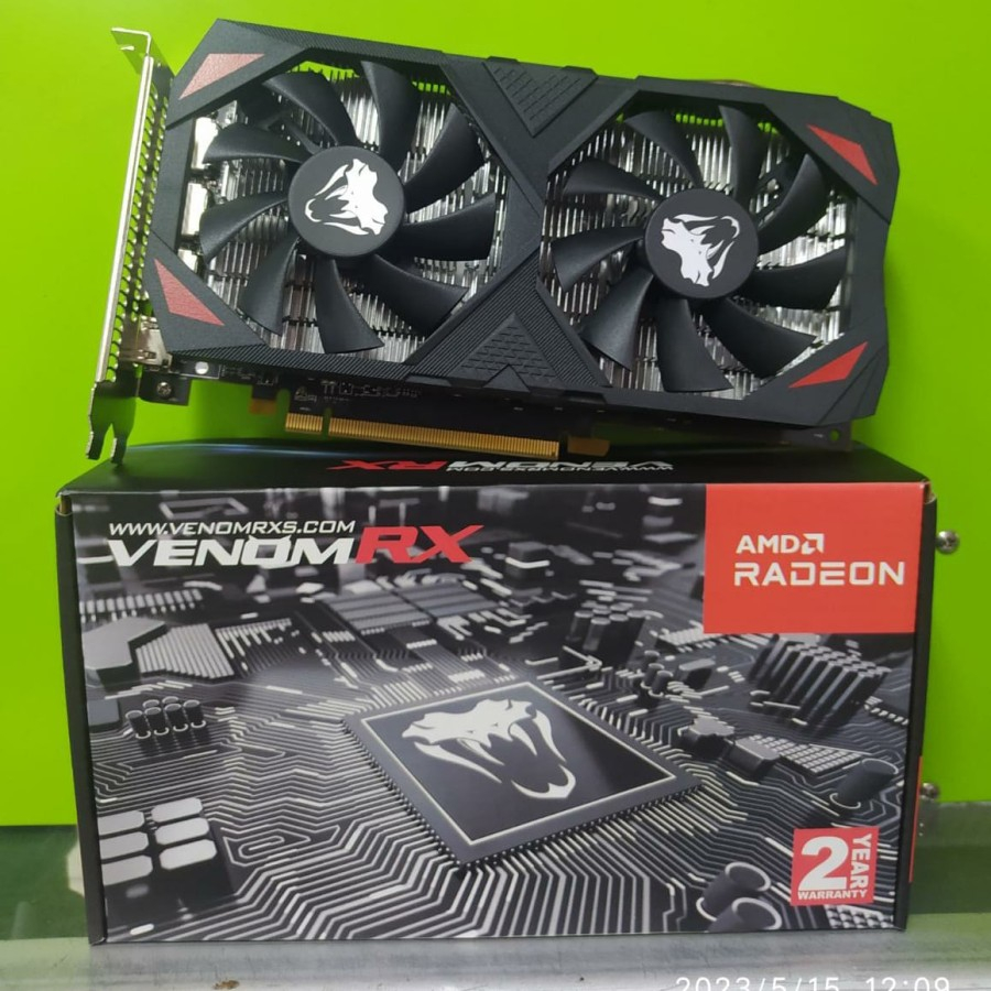 Jual VGA VENOM RX 580 8GB DDR5 128BITT | Shopee Indonesia