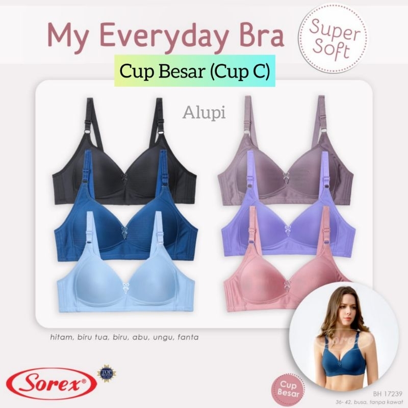 Jual Bh Bra Busa Sorex wanita Perumpuan Remaja Dewasa Ukuran Cup C ...