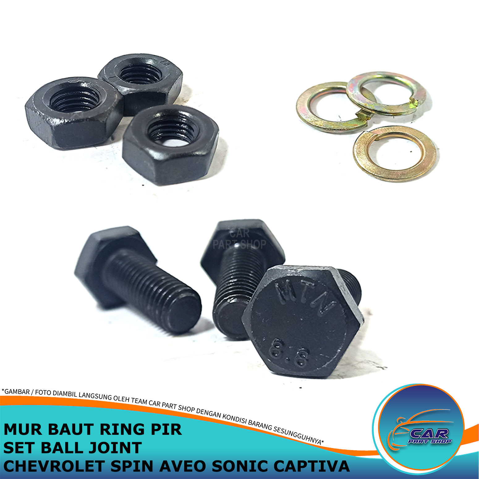 Jual MUR BAUT RING PIR SET BALL JOINT CHEVROLET SPIN AVEO SONIC CAPTIVA ...