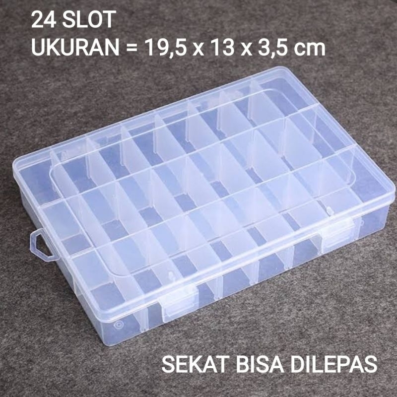 Jual Kotak Tempat Penyimpanan Aksesoris Storage Organizer Box Case ...