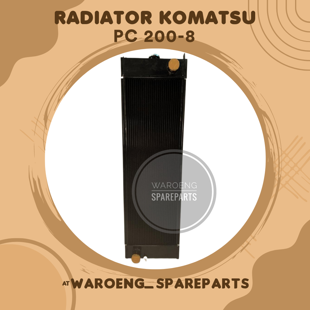 Jual RADIATOR KOMATSU PC 200-8 BARU BAHAN TEMBAGA | Shopee Indonesia