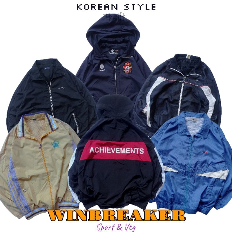 Jual JACKET WINBREAKER | JACKET VINTAGE PRIA | Shopee Indonesia
