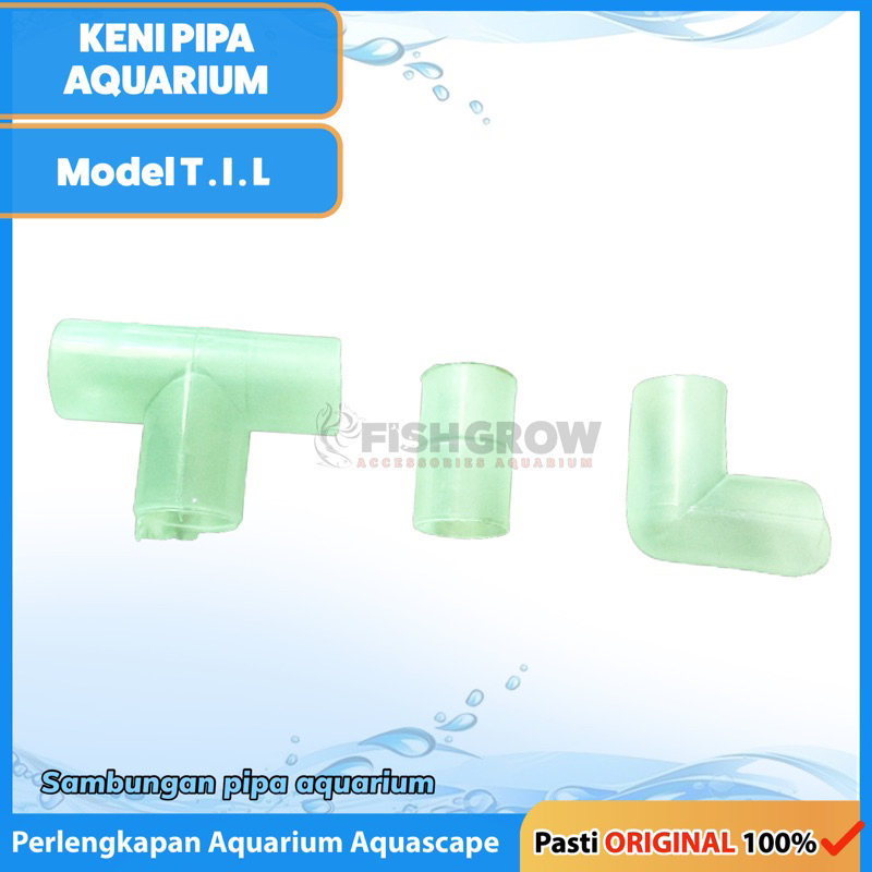 Jual SAMBUNGAN PIPA 5/8 MM AQUARIUM KENI T/KENI L/KENI I | Shopee Indonesia