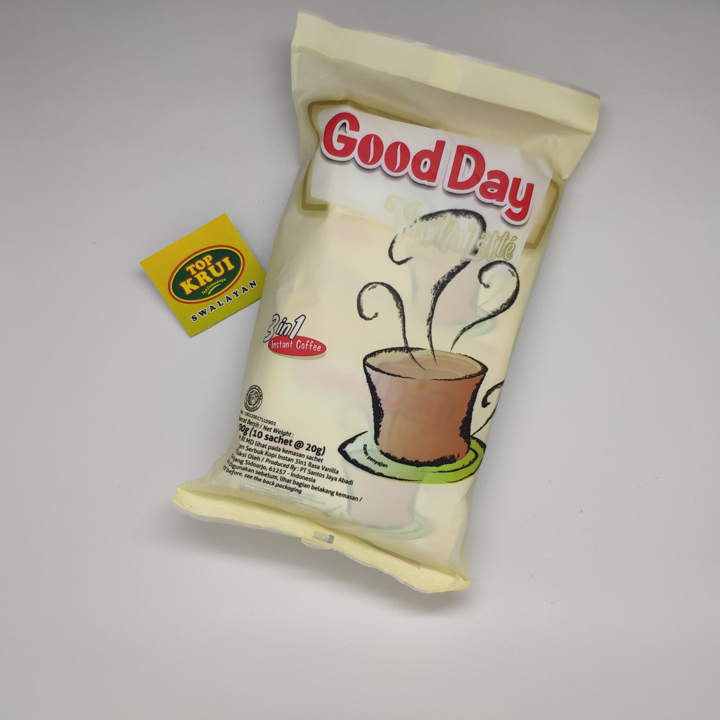 Jual GOOD DAY Sachet 1 Pack All Variant (10 x 20 gr) | Shopee Indonesia
