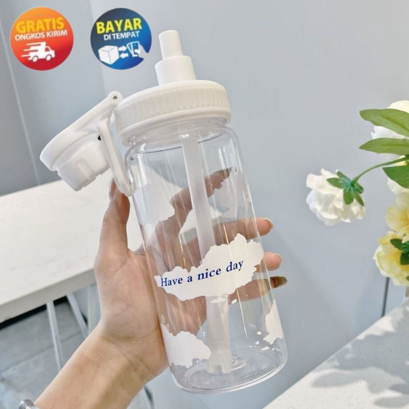 Jual KP120 - BOTOL MINUM AESTHETIC WATER BOTTLE TERMOS BOTOL BENING ...